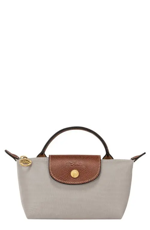 Longchamp Le Pliage Cosmetics Case - Pebble