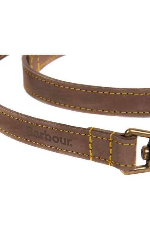 Barbour Leather Dog Leash