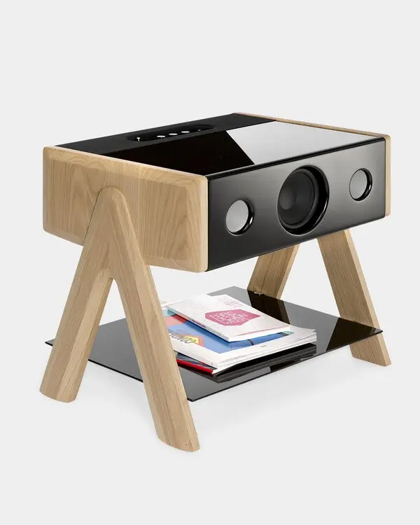 LA BOITE CONCEPT Cube All-in-one Wireless Loudspeaker - Oak