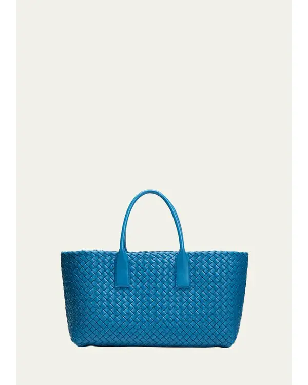 Bottega Veneta Small Cabat Tote Bag - Deep Pacific