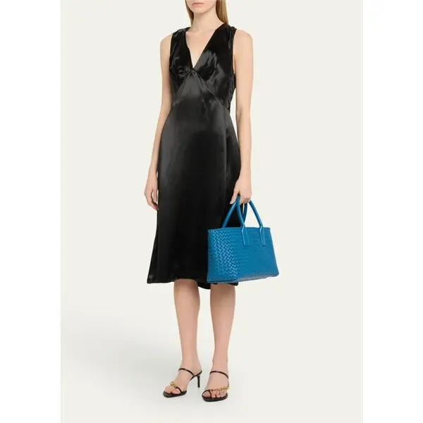 Bottega Veneta Small Cabat Tote Bag - Deep Pacific