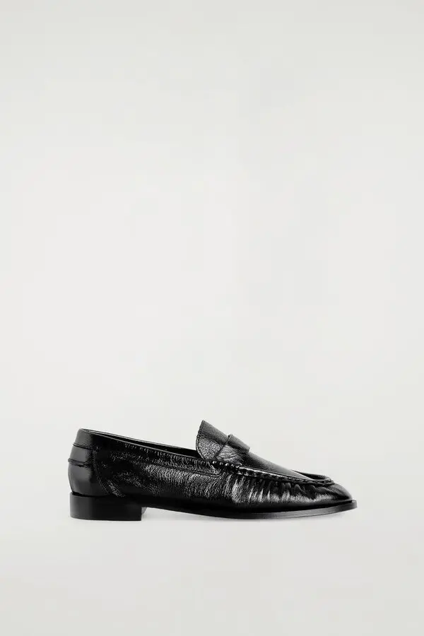 Cos Leather Moccasin Loafers