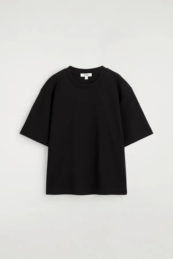 Cos Oversized T-shirt - Black