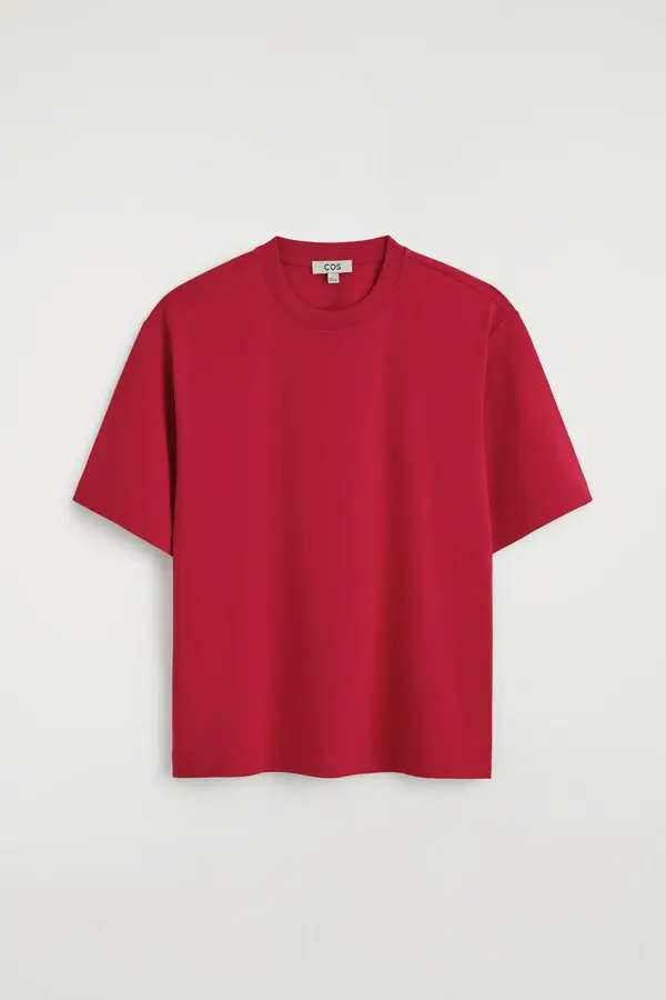 Cos Oversized T-shirt - Red