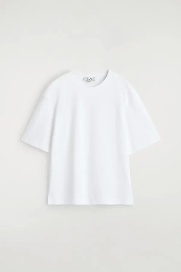 Cos Oversized T-shirt - White
