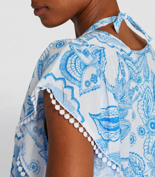 Melissa Odabash Ceramic Print Keri Dress