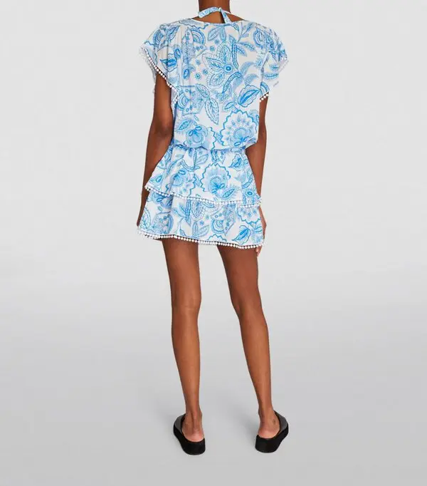 Melissa Odabash Ceramic Print Keri Dress