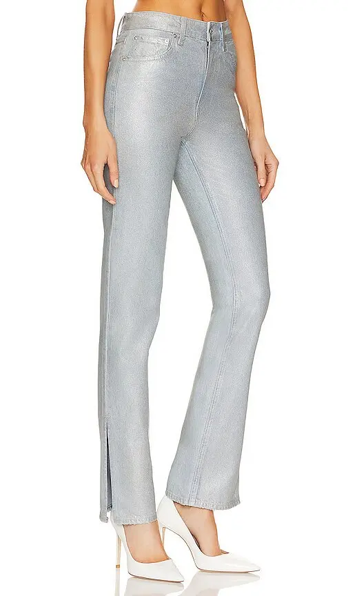 GRLFRND Harlow Coated High Rise Boot Jeans