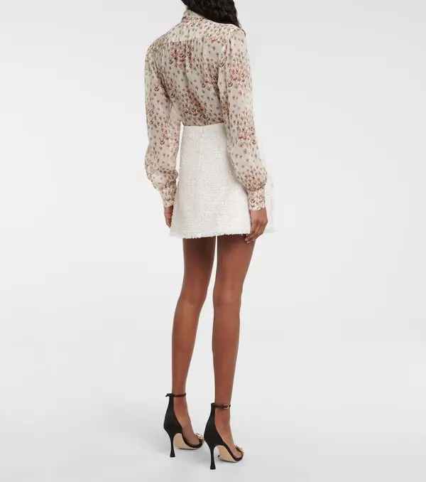 Giambattista Valli Bouclé Miniskirt