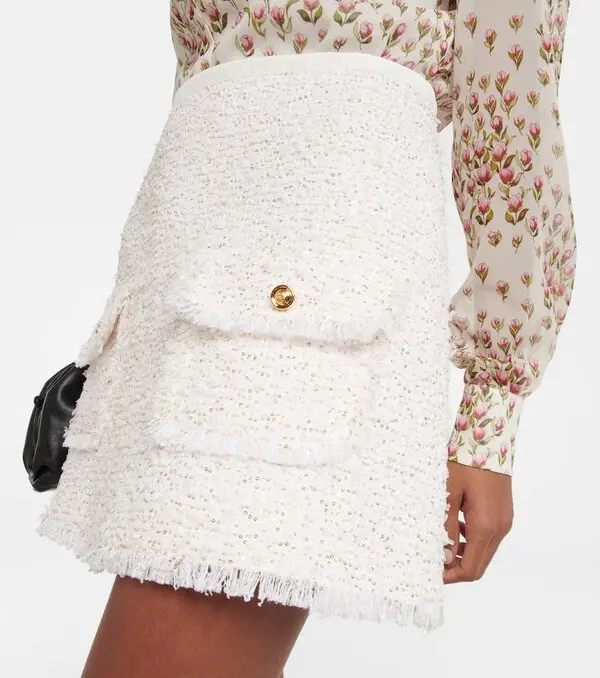 Giambattista Valli Bouclé Miniskirt
