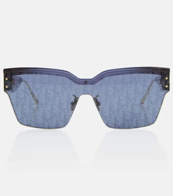 Dior Square Shield Sunglasses - Blue