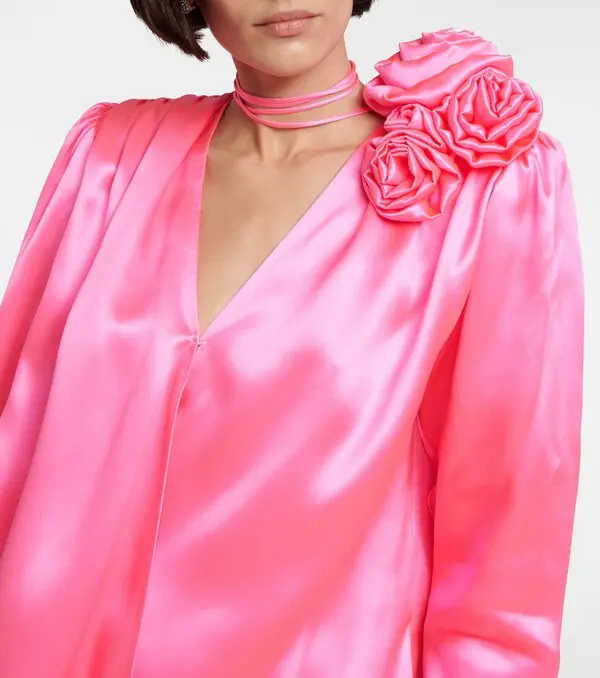 Magda Butrym Embellished Silk Blouse