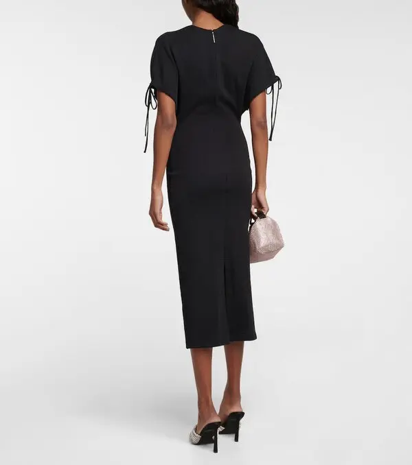 CHRISTOPHER KANE Cutout Cotton Midi Dress