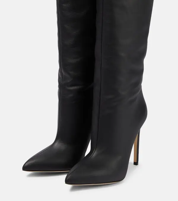 Paris Texas Fringed Leather Over-the-knee Boots