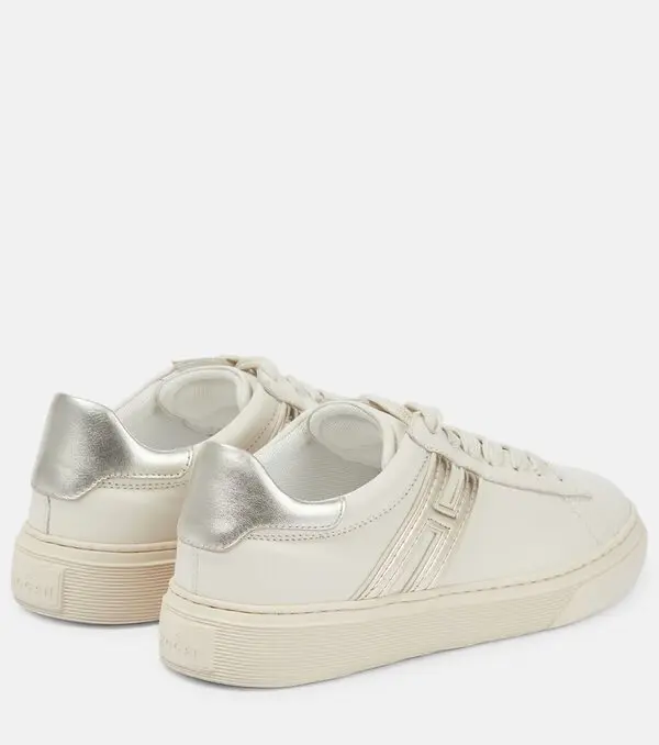 Hogan H365 Leather Sneakers - White