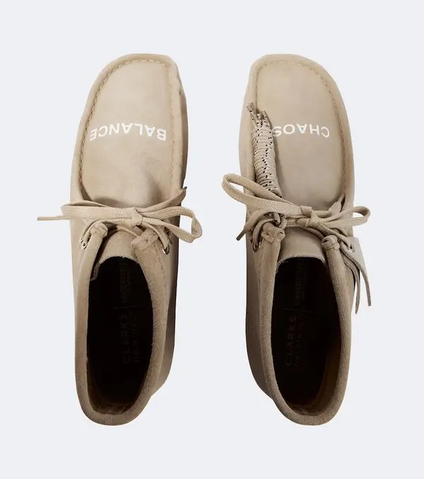 Clarks X Undercover Wallabee Suede Boots - Beige
