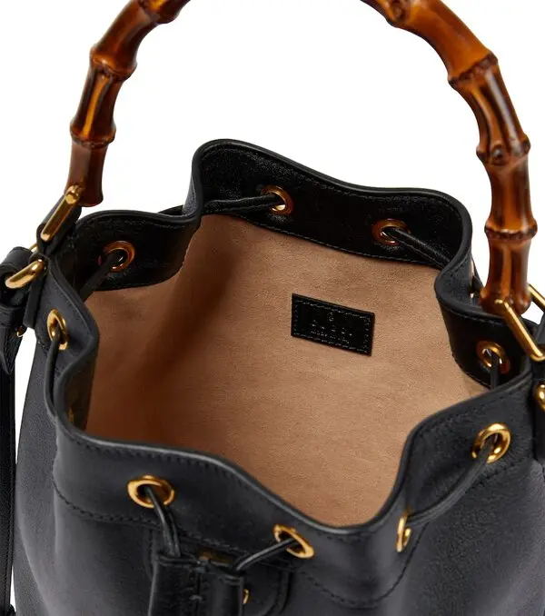 Gucci Diana Small Leather Bucket Bag