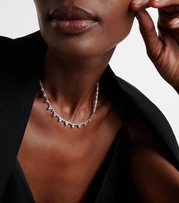 Ileana Makri Rivulet Tears Diamond Necklace
