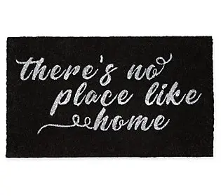 DESIGN IMPORTS No Place Like Home 17' X 29' Doo Rmat - One-color