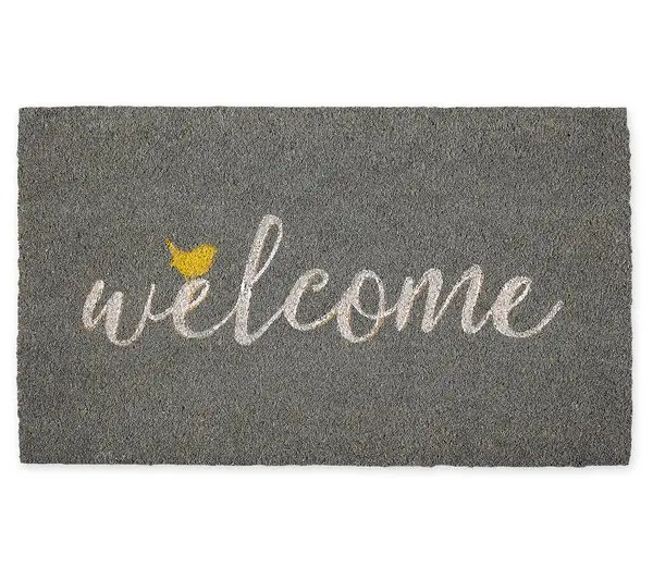 DESIGN IMPORTS Welcome Bird 17' X 29' Doormat