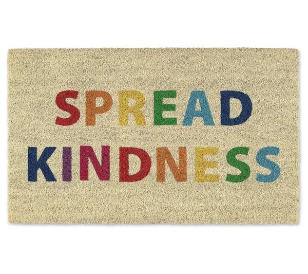 DESIGN IMPORTS Spread Kindness 17' X 29' Doorma T