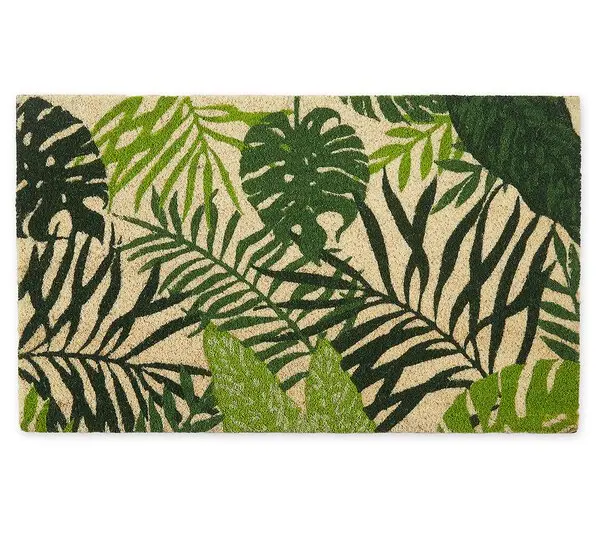 DESIGN IMPORTS Tropical Fronds 17' X 29' Doorma T - One-color