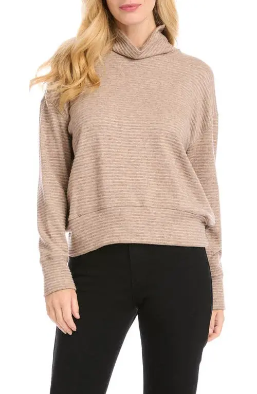 Karen Kane Turtleneck Rib Sweater