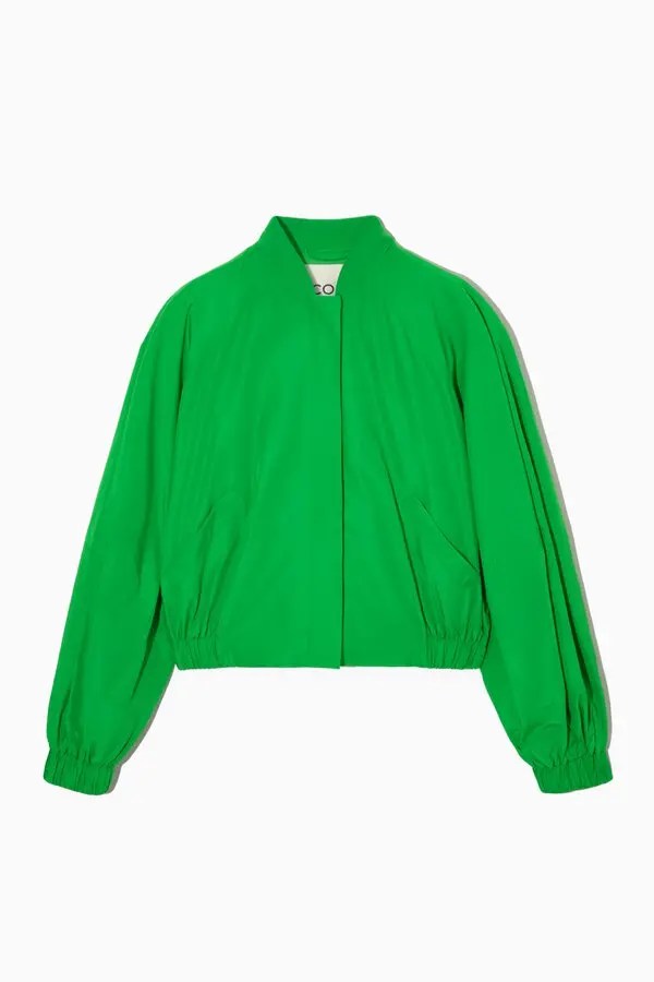 Cos Voluminous Cropped Bomber Jacket