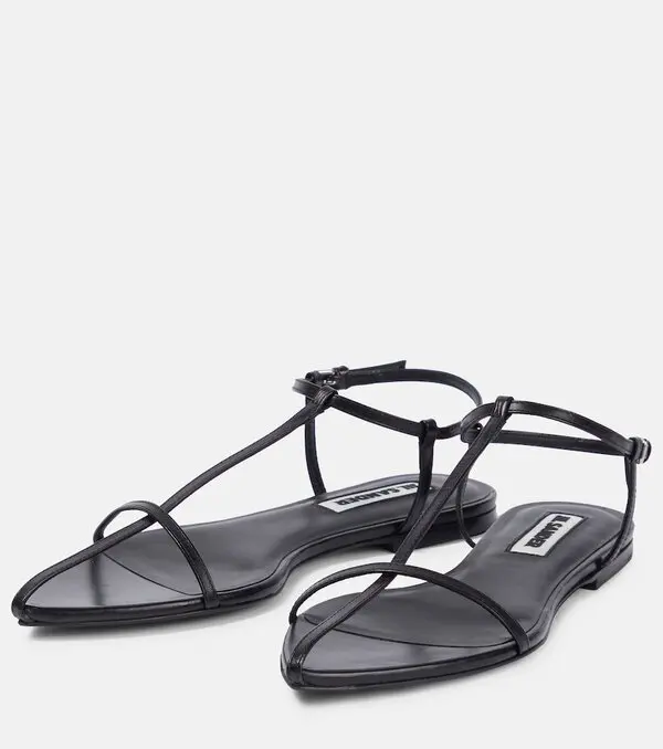 JIL SANDER Tripon Leather Sandals