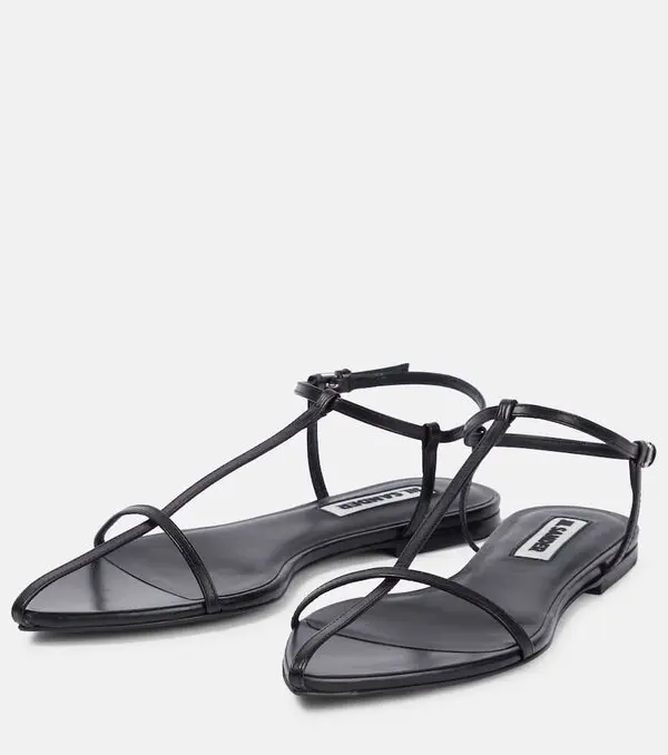 JIL SANDER Tripon Leather Sandals
