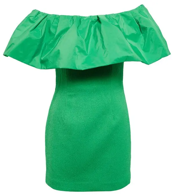 Rebecca Vallance Rumi Off-shoulder Minidress