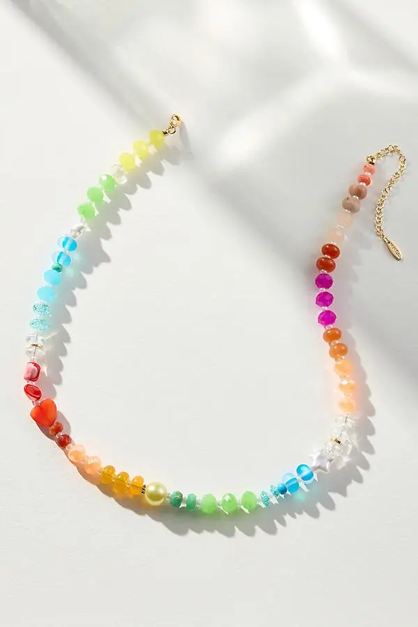 Anthropologie Rabow Stone Necklace - Supernova
