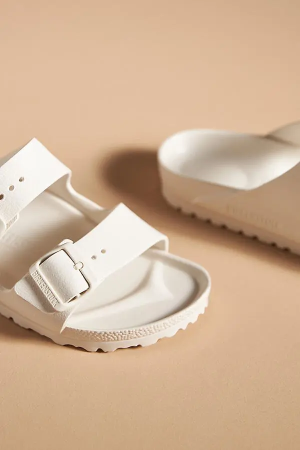 BIRKENSTOCK Arizona Eva Sandals - Eggshell