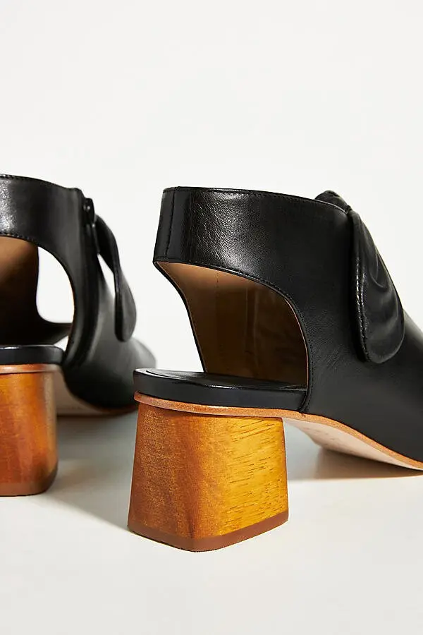 Bernardo Lizzie Block Heels - Black