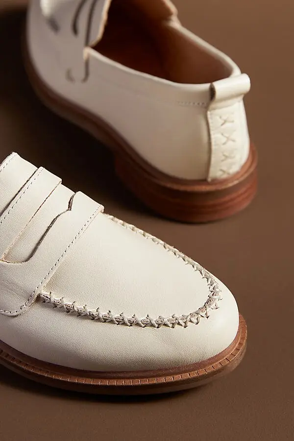 KELSI DAGGER BROOKLYN Lens Loafers - Cream