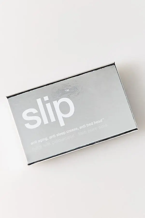Slip Silk Pillowcase - Silver