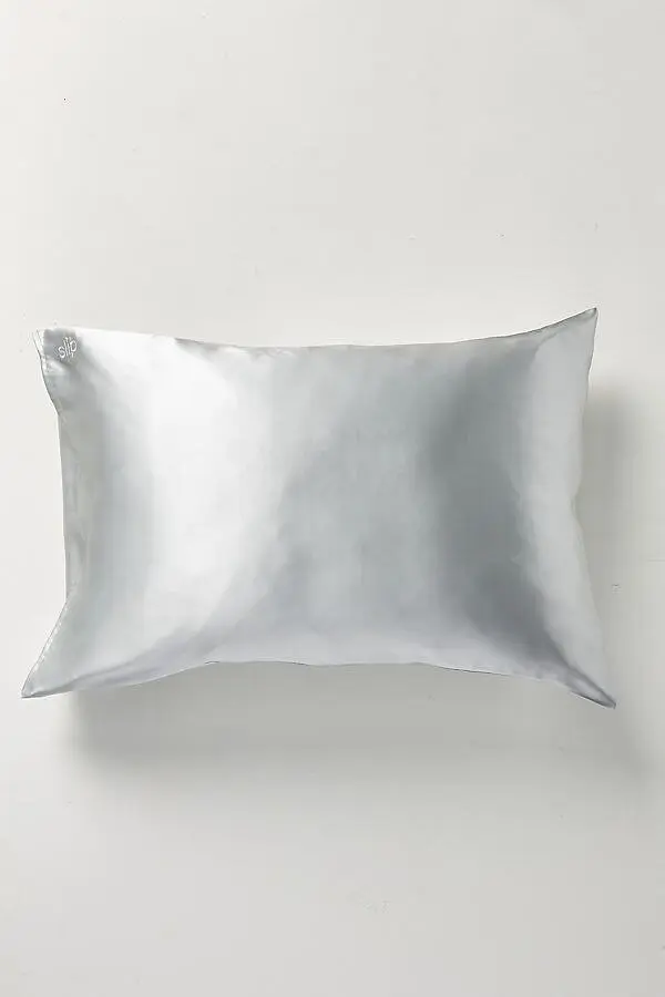 Slip Silk Pillowcase - Silver