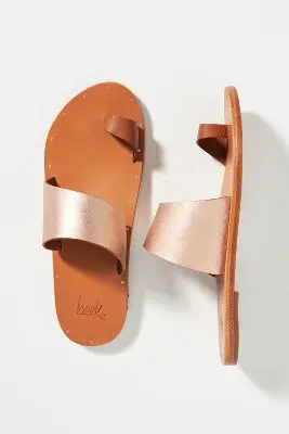 Beek Finch Toe-loop Sandals - Yellow
