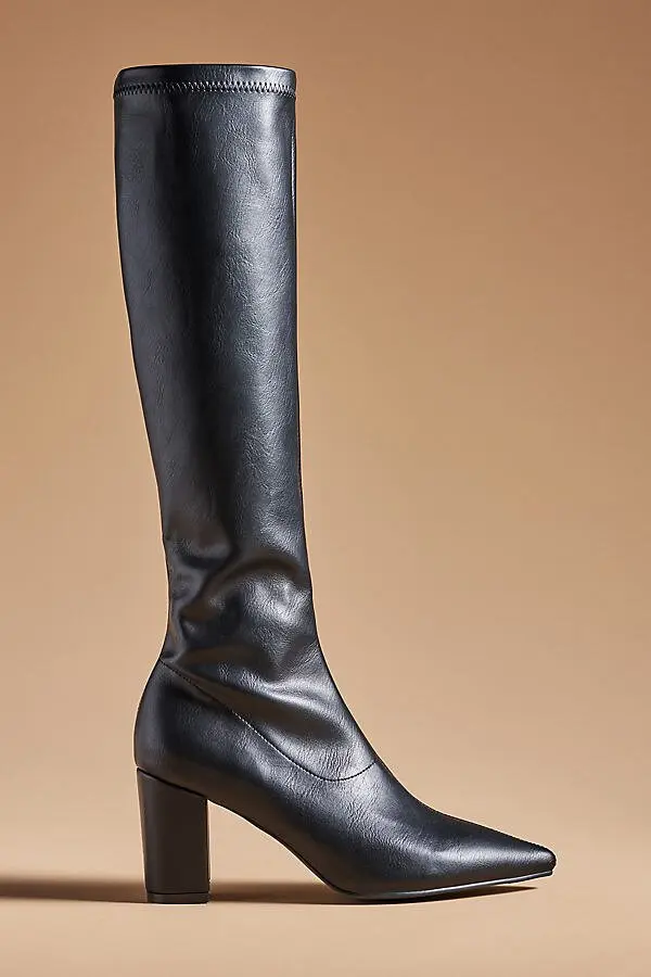 SILENT D Komass Knee-high Boots - Carbon