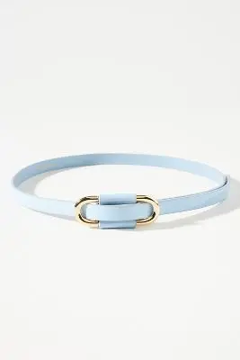 Anthropologie The Blake Skinny Belt - Blue