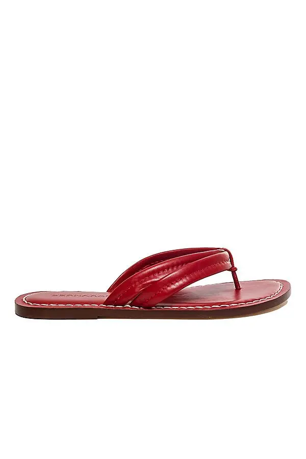 Bernardo Miami Leather Sandals - Red