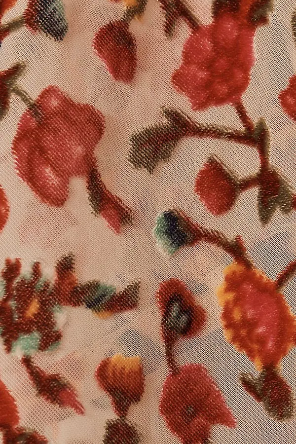 ARATTA Bird Long Prted Robe