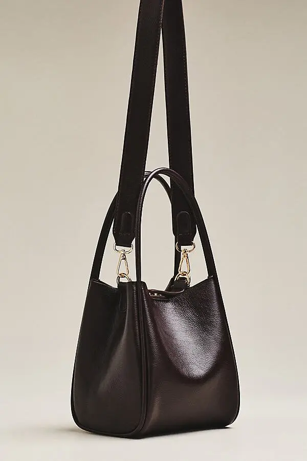 Anthropologie Hollace Tote: Mini Edition - Chocolate