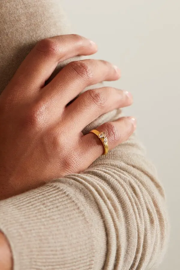COURBET Origine 18-karat Recycled Laboratory-grown Diamond Ring