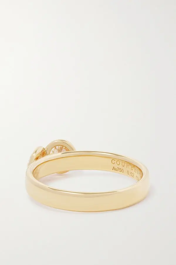 COURBET Origine 18-karat Recycled Laboratory-grown Diamond Ring