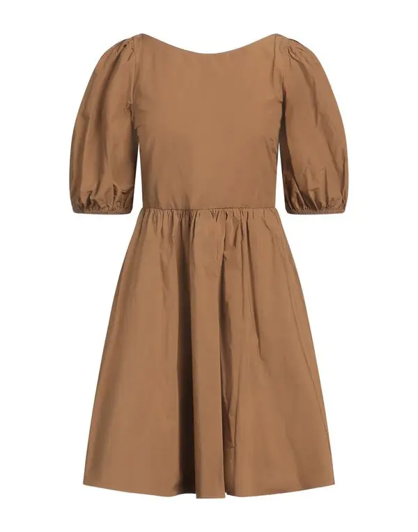 Red Valentino Mini Trapeze Dress - Brown