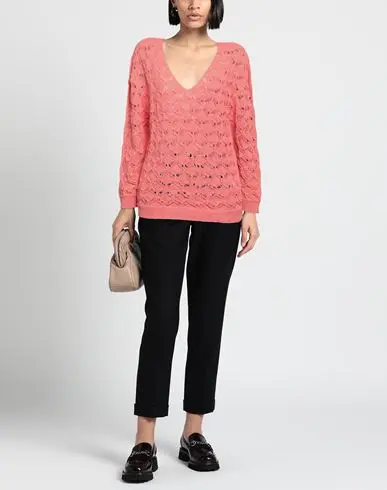 PINK MEMORIES Sweater With Open-knit Design