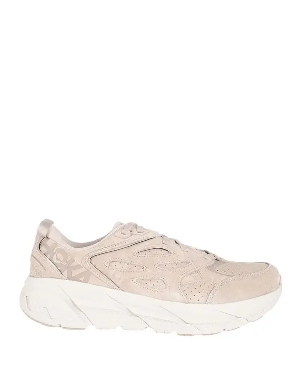 HOKA® Clifton L Suede Sneakers - Grey