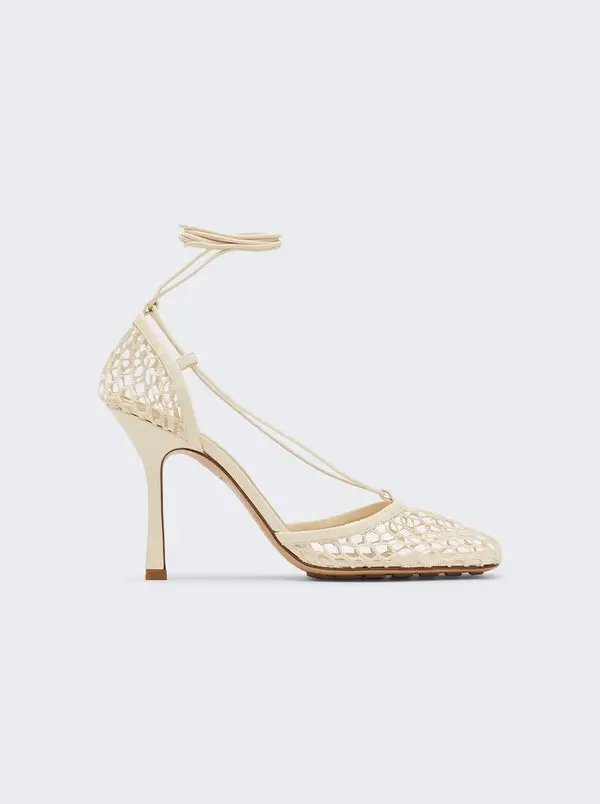 Bottega Veneta Stretch Pumps - Toile