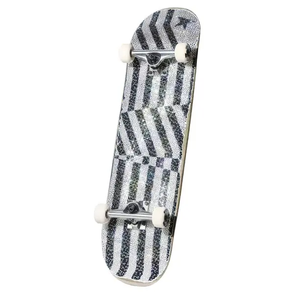 SWAROVSKI Golden Goose Skateboard - Black